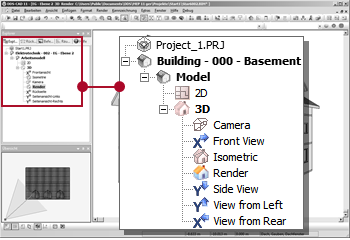 Views, perspectives, navigation