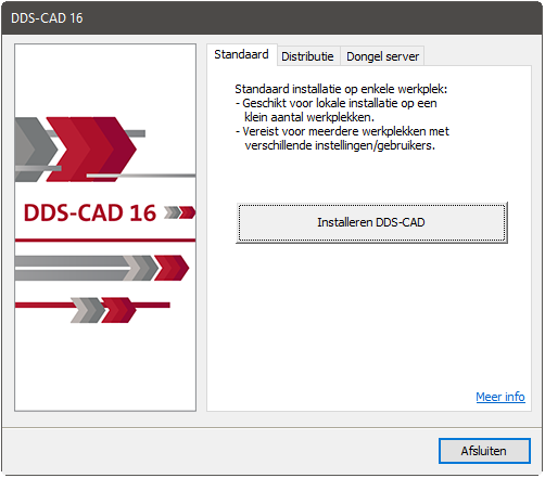 DDS-CAD installeren en configureren